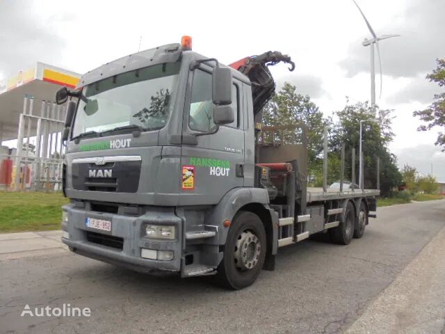 MAN TGM 340 6X2 GESTUURD kamion platforma