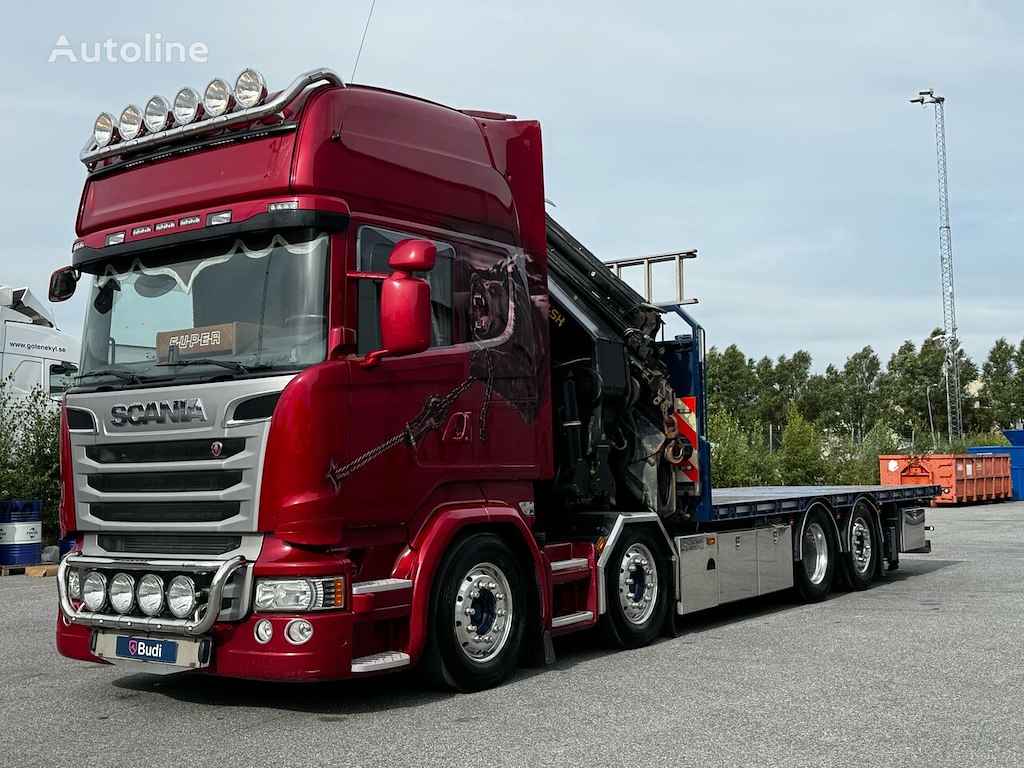 Prodaje se Scania 2016 kamion platforme na aukciji