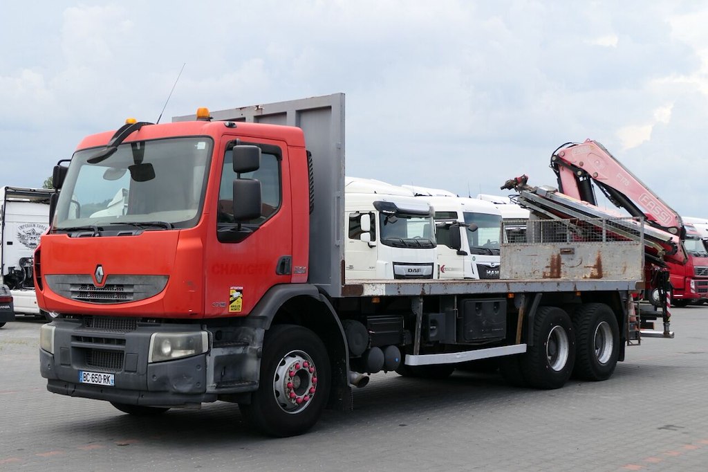 Renault KERAX LANDER 370 DXI kamion platforma