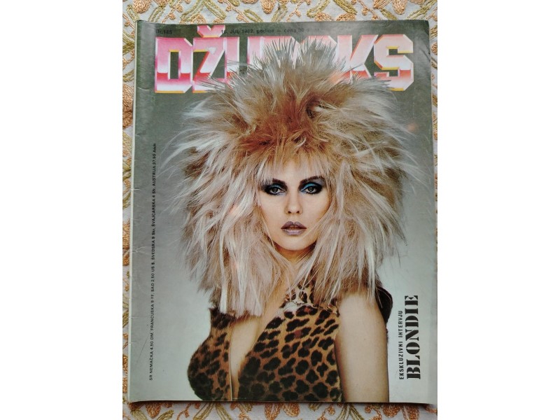 DZUBOKS BROJ 145 - 16 JUL 82 - BLONDIE