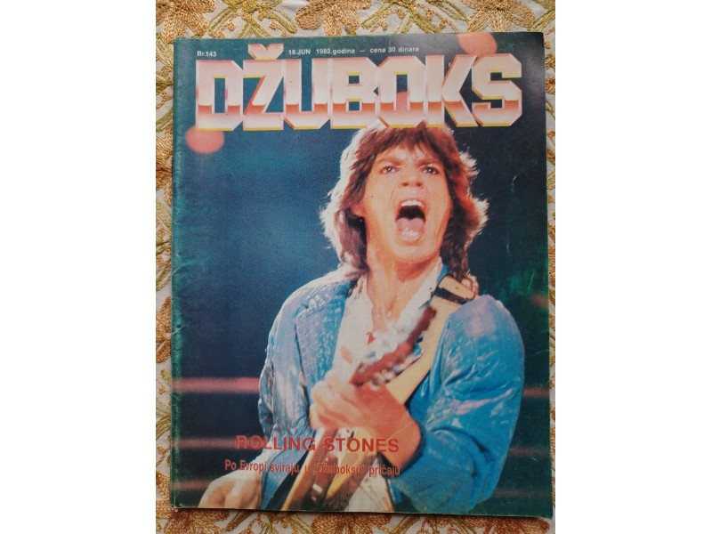 DZUBOKS BROJ 143 - 18 JUN 82 - MIKI DZEGER