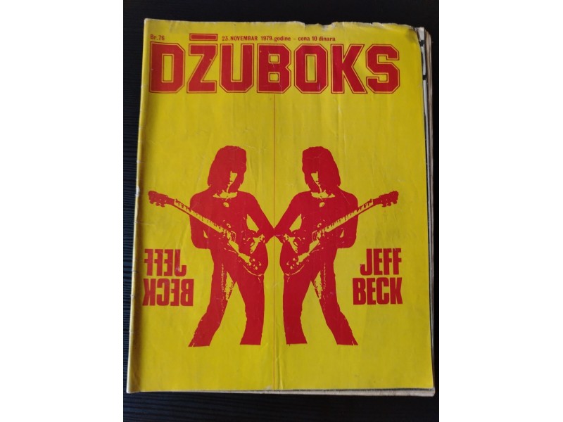 DZUBOKS BROJ 76 - 23 NOVEMBAR 1979 - JEGG BECK