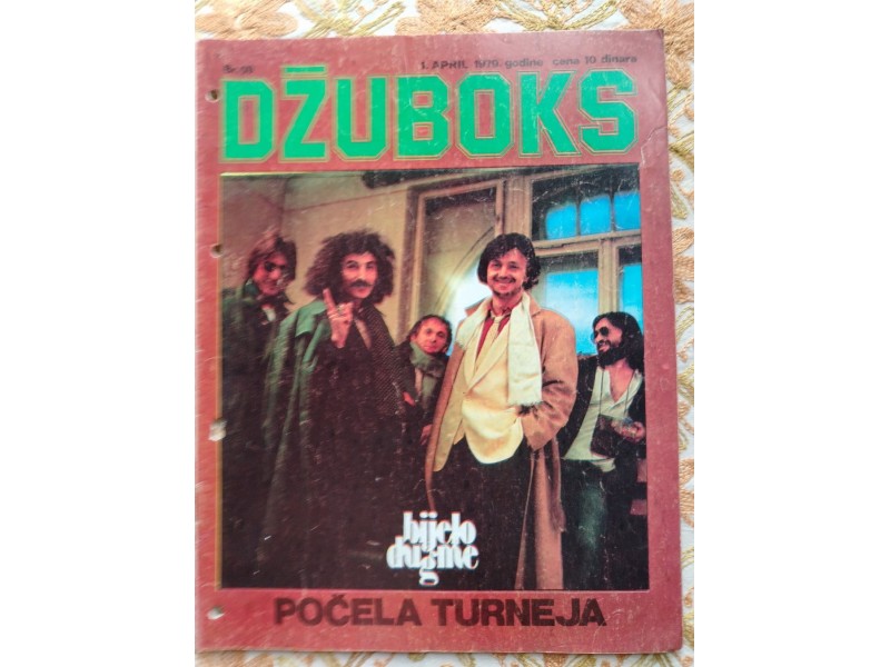 DZUBOKS BROJ 59 - 1 APRIL 1979 - BIJELO DUGME