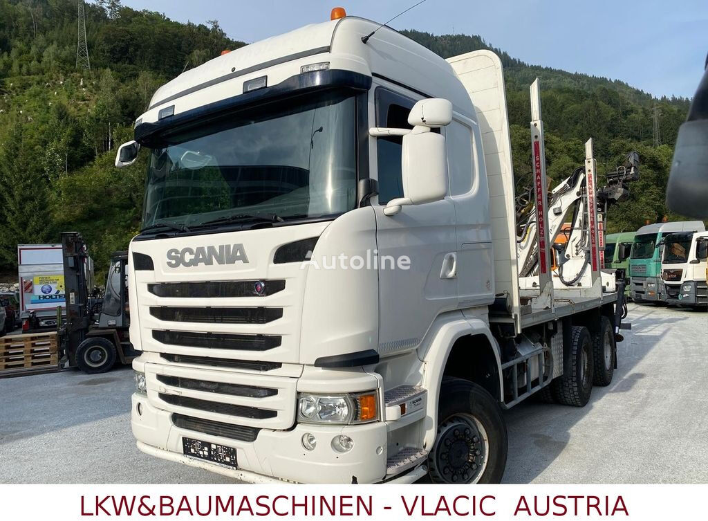 Scania R 450 kamion za prevoz drva