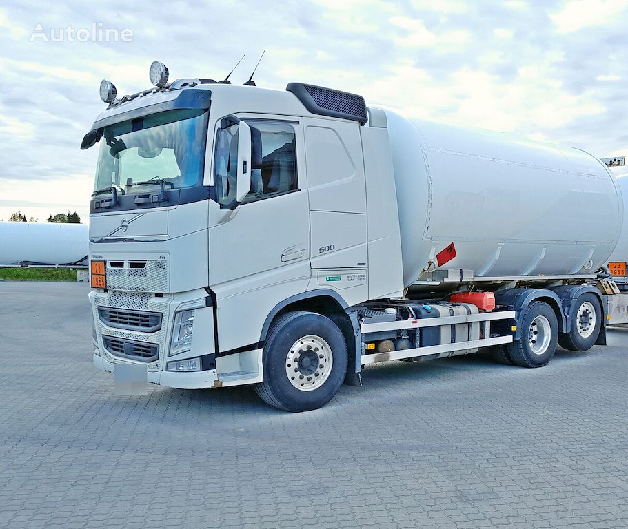 Volvo FH 500 *6x2 *27.000ltr *ADR *CERTIFICATES kamion za transport gasa + cisterna za gas