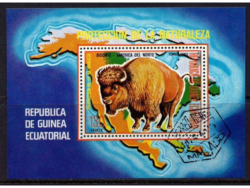 Guinea Equatorial 1974. Fauna