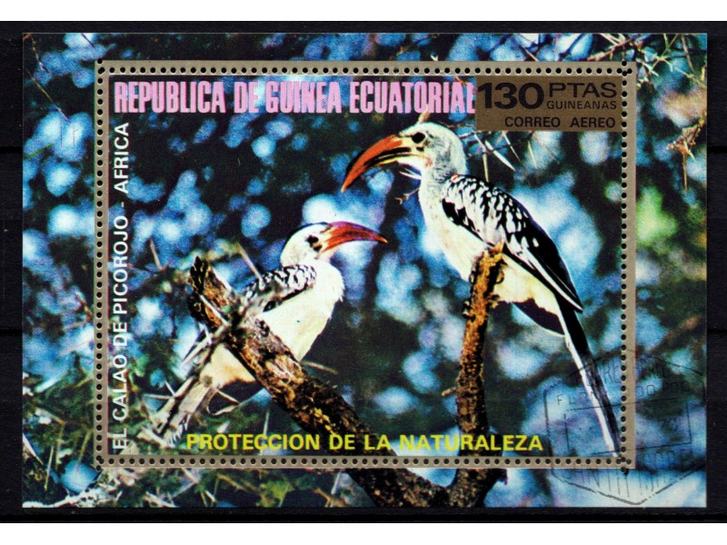 Guinea Equatorial 1973. Fauna, Ptice