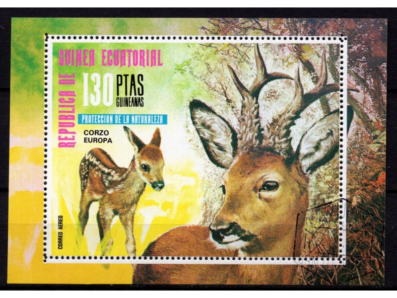 Guinea Equatorial 1977. Fauna