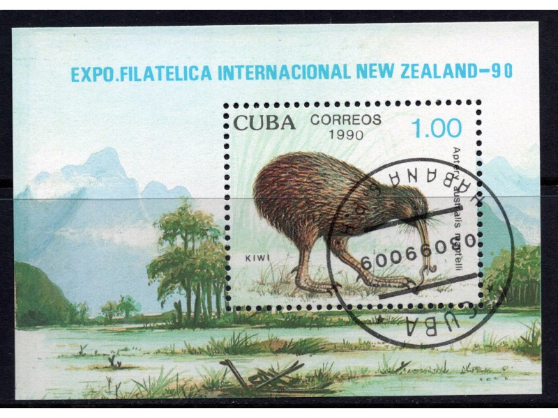 Cuba 1990. Blok br. 122, Fauna