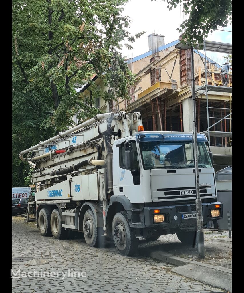 Sermac 37 na šasiji IVECO Magirys pumpa za beton