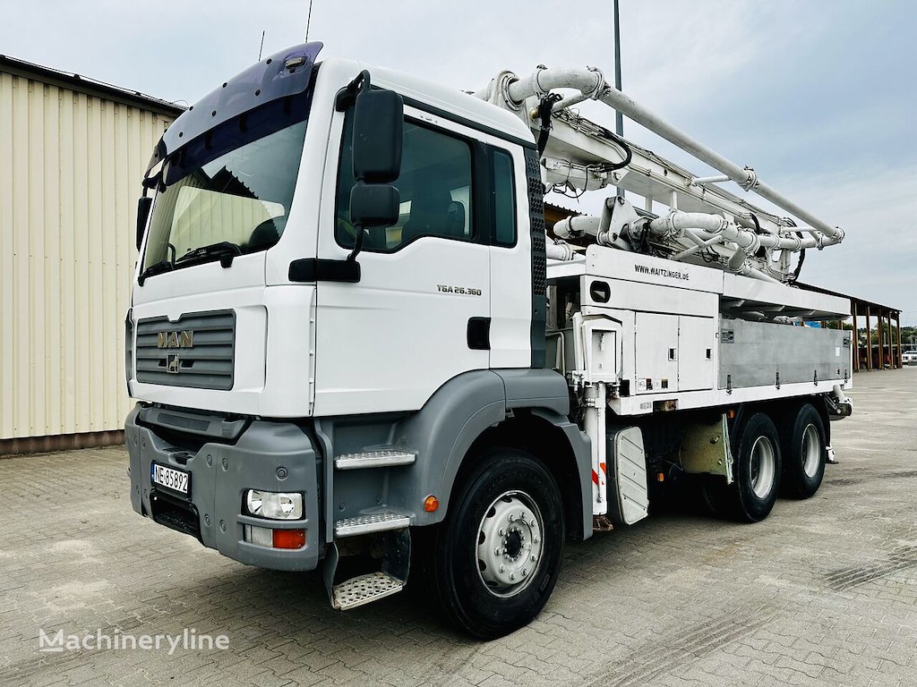 Waitzinger TPH 125 24 M4 XT na šasiji MAN TGA 26.360 BB pumpa za beton