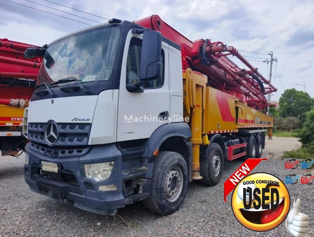 Sany SANY 62MTS na šasiji Mercedes-Benz pumpa za beton