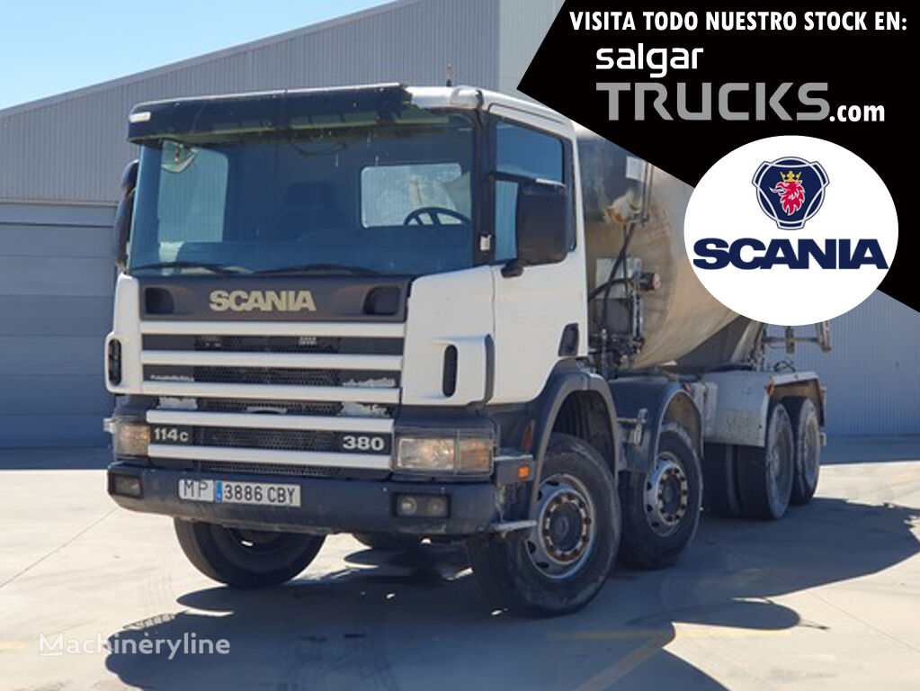 Scania P 380 kamion s mešalicom za beton