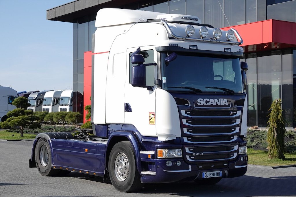 Scania R 450 / RETARDER / I-PARK COOL / EURO 6 / SPROWADZONA / tegljač