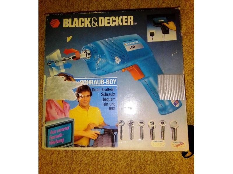 Black&Decker aku odvijač 3,6V