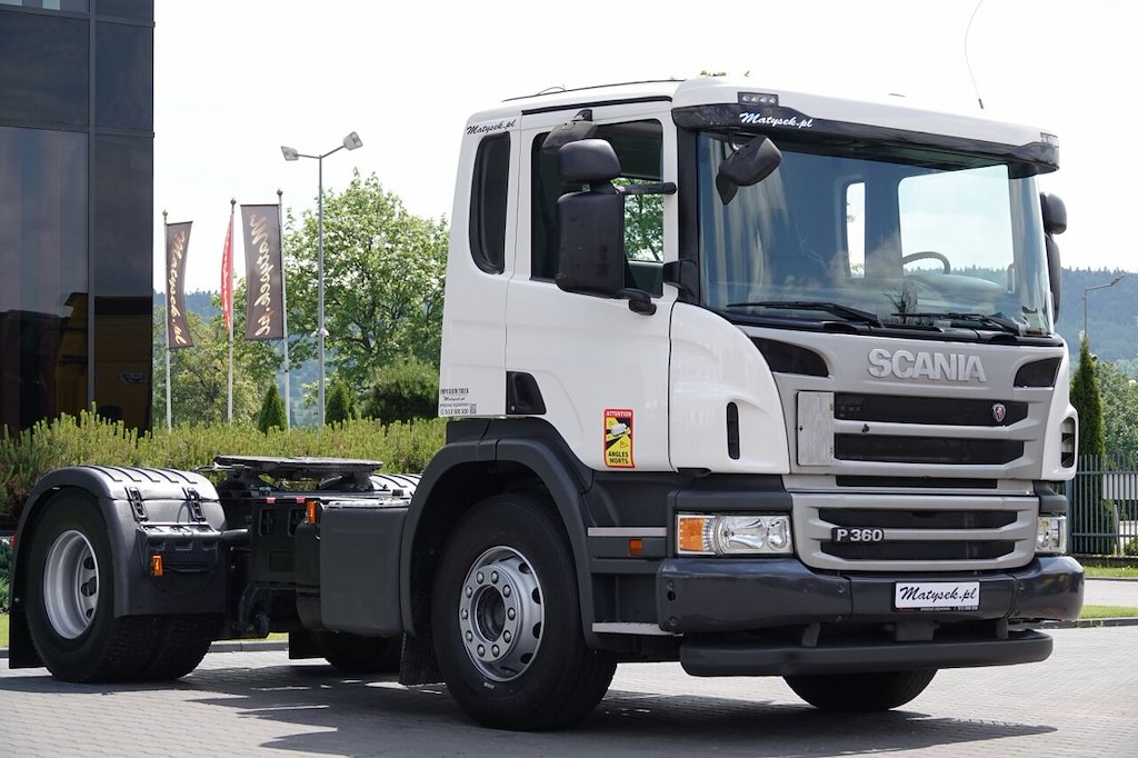 Scania P 360 / NISKA KABINA / DZIENNA KABINA tegljač