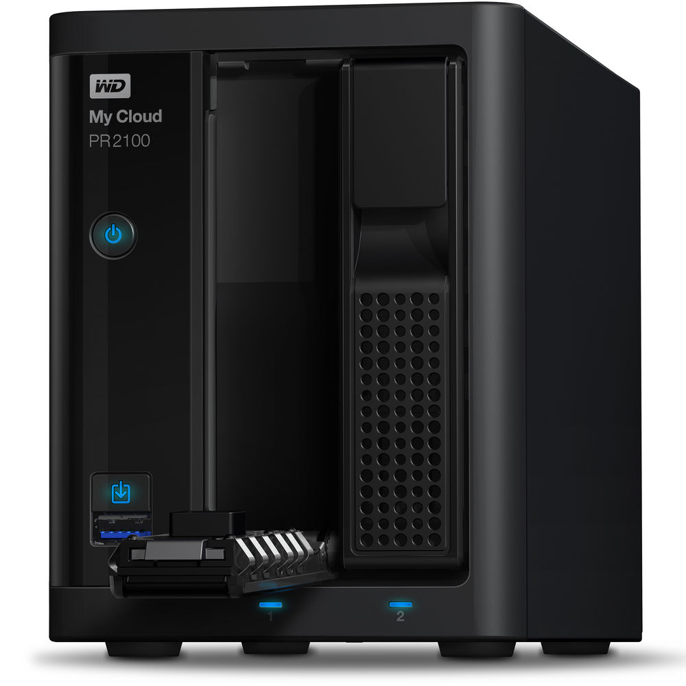 WD My Cloud Pro Series 12TB PR2100 2-Bay NAS Server (2 x 6TB)