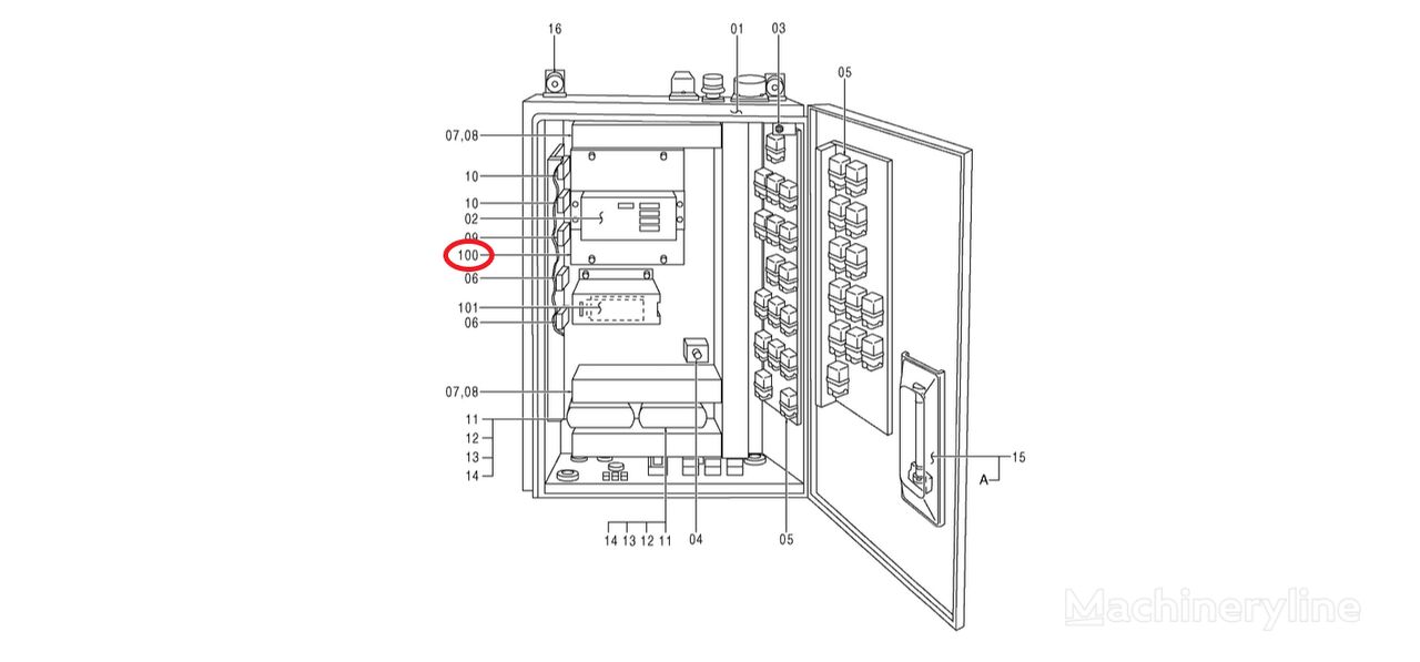 UNIT Hitachi 9180507 za Hitachi EX1800-3 bagera