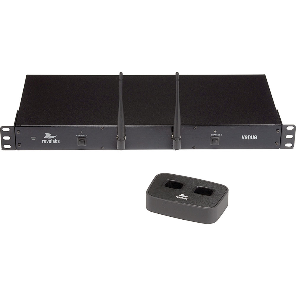 Revolabs Executive HD Venue Dual Channel Microphone System without Microphones (Rack-Mounted)