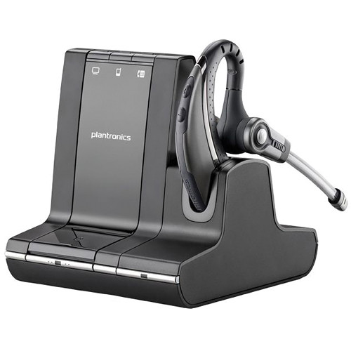 Plantronics Savi W730-M Multi Device Wireless Over-the-Ear Headset System