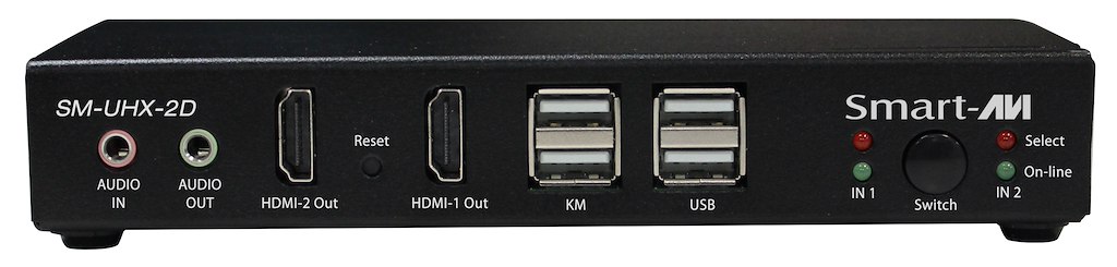 SmartAVI 2-Port Dual-Head HDMI & DP Switch