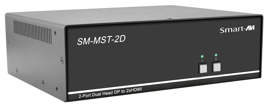 SmartAVI 2 Port KVM MST with Dual 4K HDMI Out