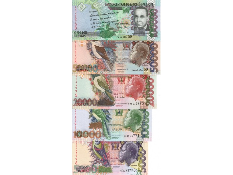 Sao Tome e Principe kompletna izdanje 2013 UNC