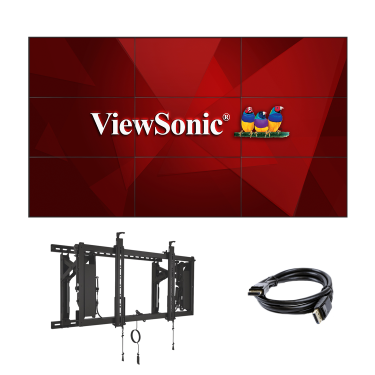 ViewSonic CDX4952-B4 - 49" Class (48.5" viewable) LED video wall - digital signage - 1080p (Full HD) 1920 x 1080