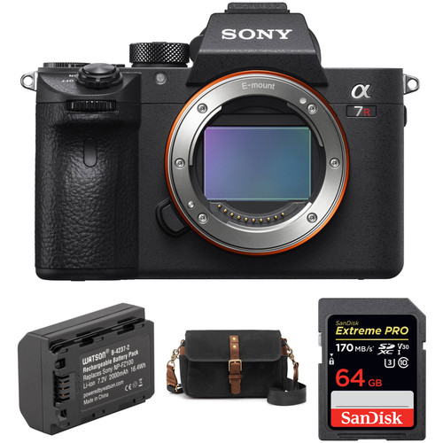 Sony Alpha a7R III Mirrorless Digital Camera Body with Accessories Kit