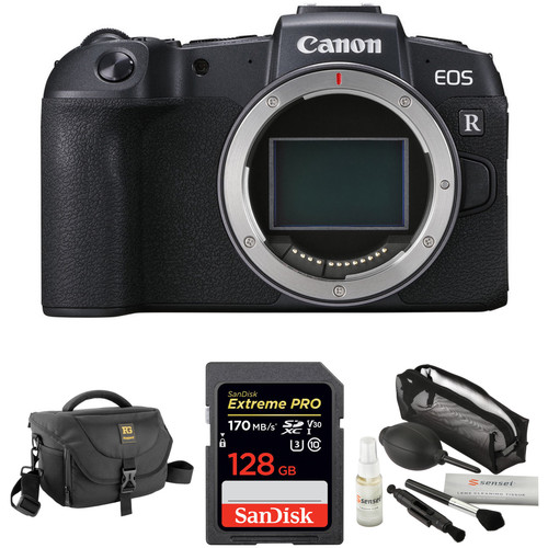 Canon EOS RP Mirrorless Digital Camera Body with Accessories Kit