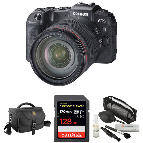 Canon EOS RP Mirrorless Digital Camera with 24-105mm Lens and Accessories Kit