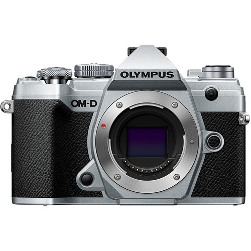 Olympus OM-D E-M5 Mark III Mirrorless Digital Camera (Body Only, Silver)