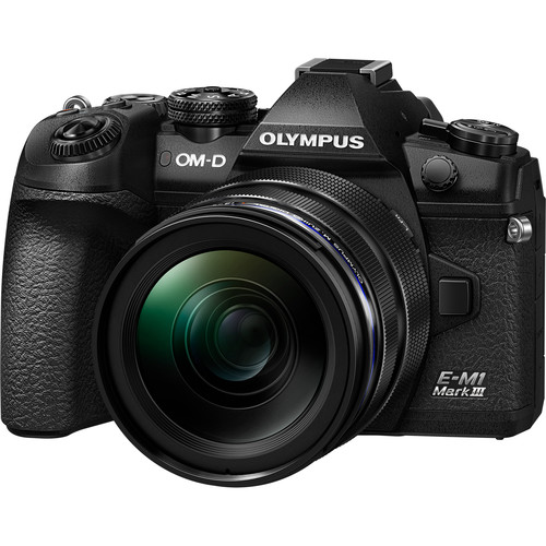 Olympus OM-D E-M1 Mark III Mirrorless Digital Camera with 12-40mm Lens