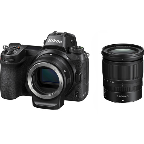 Nikon Z 6 Mirrorless Digital Camera with 24-70mm Lens and FTZ Mount Adapter Kit