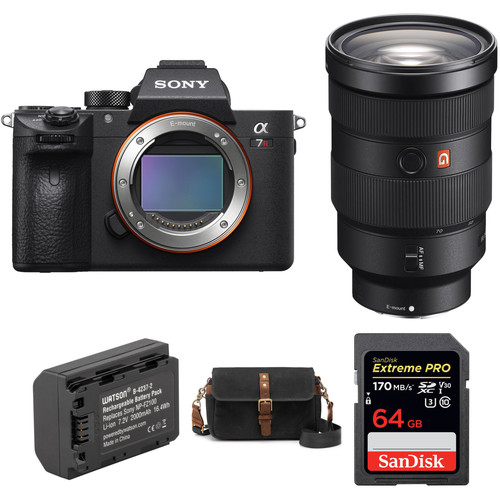 Sony Alpha a7R III Mirrorless Digital Camera with 24-70mm Lens and Accessories Kit