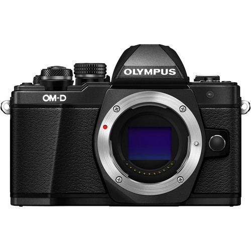 Olympus OM-D E-M10 Mark II Mirrorless Micro Four Thirds Digital Camera (Body Only, Black)