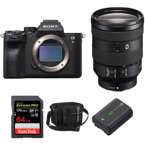 Sony Alpha a7R IV Mirrorless Digital Camera with 24-105mm Lens and Accessories Kit