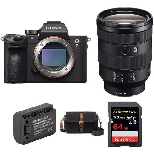 Sony Alpha a7R III Mirrorless Digital Camera with 24-105mm Lens and Accessories Kit