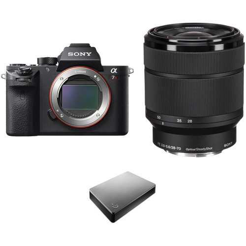 Sony Alpha a7R II Mirrorless Digital Camera with 28-70mm Lens and Storage Kit