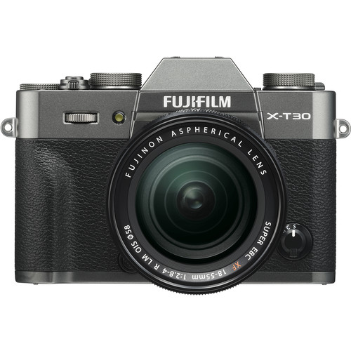 FUJIFILM X-T30 Mirrorless Digital Camera with 18-55mm Lens (Charcoal Silver)