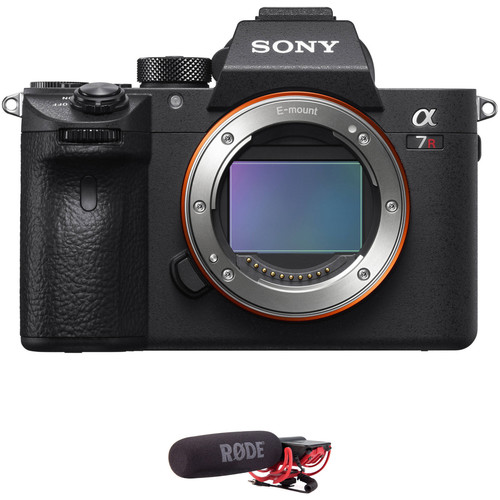 Sony Alpha a7R III Mirrorless Digital Camera (Body Only) with Video Microphone Kit