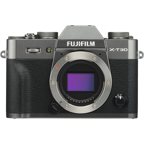 FUJIFILM X-T30 Mirrorless Digital Camera (Body Only, Charcoal Silver)