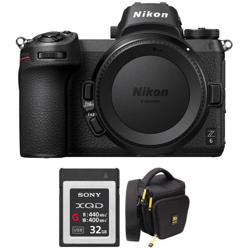 Nikon Z 6 Mirrorless Digital Camera Body with Accessories Kit