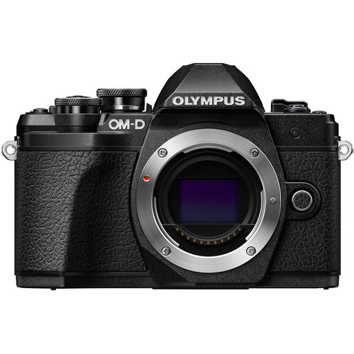 Olympus OM-D E-M10 Mark III Mirrorless Micro Four Thirds Digital Camera (Body Only, Black)