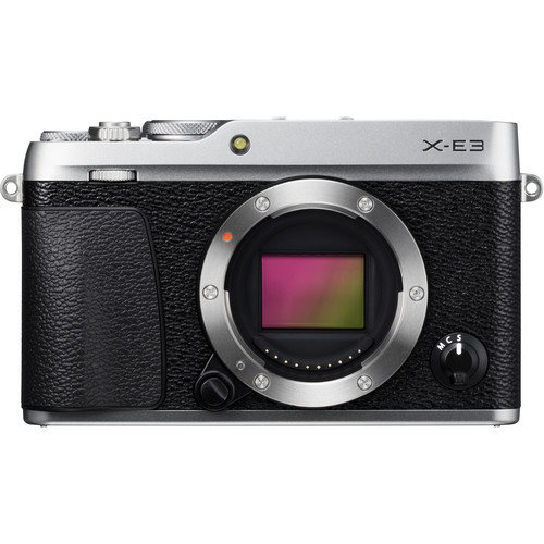 FUJIFILM X-E3 Mirrorless Digital Camera (Body Only, Silver)