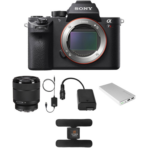 Sony Alpha a7R II Mirrorless Digital Camera with 28-70mm Lens and Tether Tools Accessories Kit