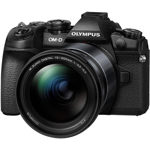 Olympus OM-D E-M1 Mark II Mirrorless Micro Four Thirds Digital Camera with 12-200mm Lens Kit