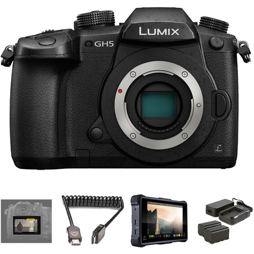 PANASONIC LUMIX DC-GH5 MIRRORLESS MICRO FOUR THIRDS DIGITAL CAMERA WITH PRO HDR KIT