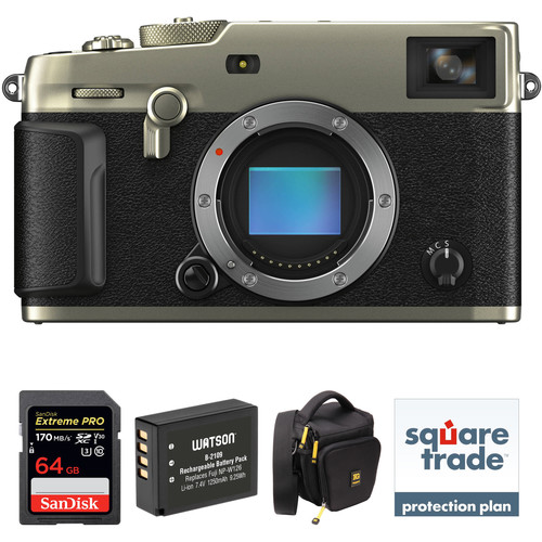 FUJIFILM X-PRO3 MIRRORLESS DIGITAL CAMERA BODY DELUXE KIT (DURA SILVER)ODY DELUXE KIT (DURA SILVER)