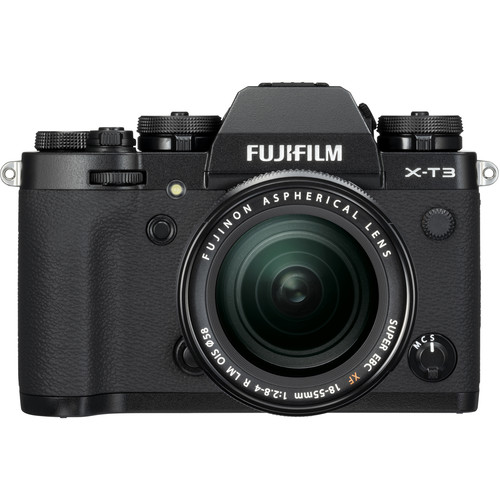 FUJIFILM X-T3 Mirrorless Digital Camera with 18-55mm Lens and Ninja V Kit (Black)